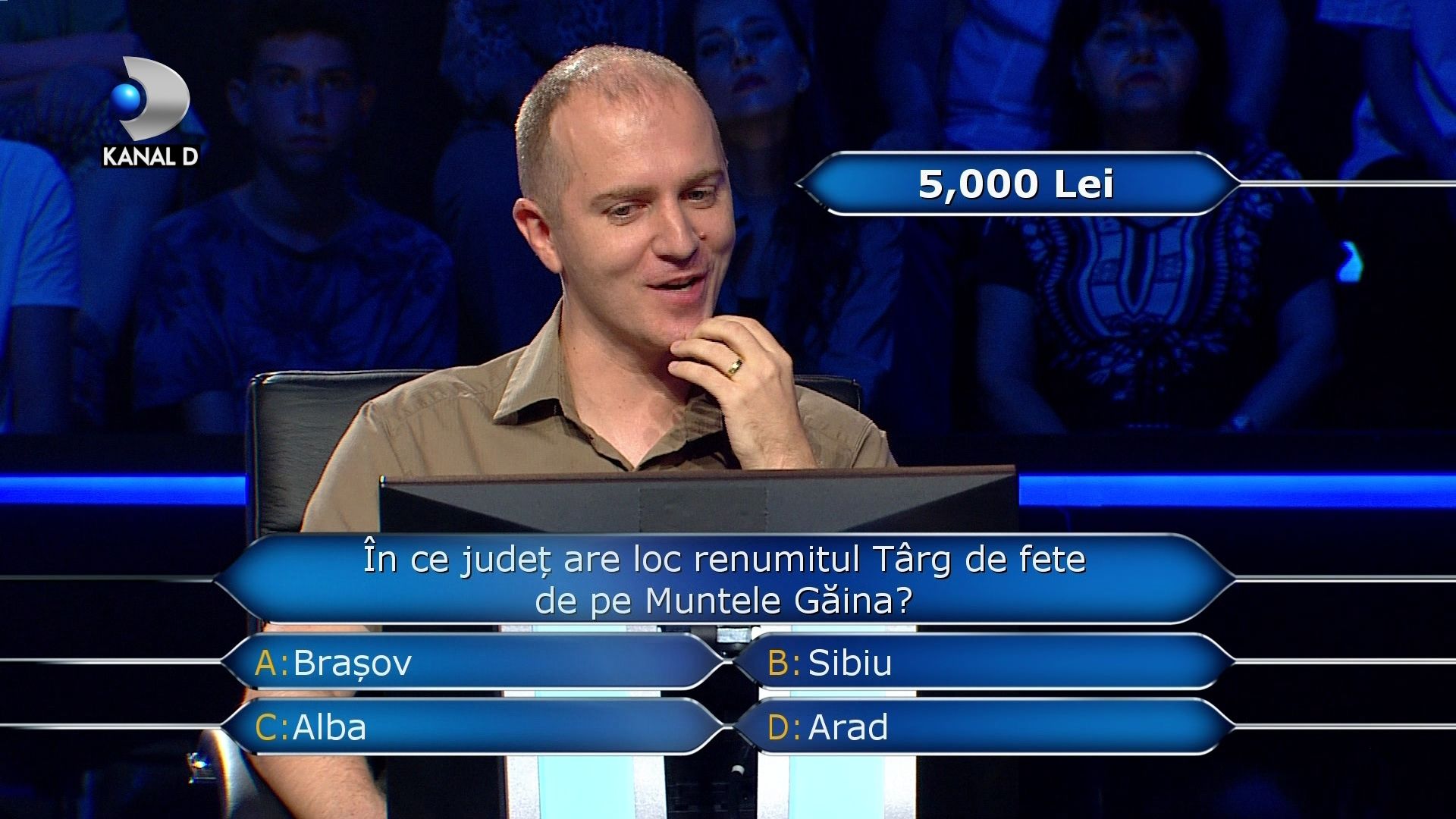 Prima ediţie “Vrei să fii milionar?”, doi concurenţi foarte bine ...