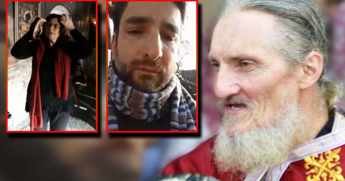 Fostul actor Dragoş Pâslaru, vizitat de Magda Catone şi Silviu Biriş ...