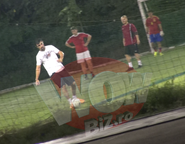 VIDEO! Ce mult a slabit Alin Cocos! A dat burta jos la fotbal si este ...