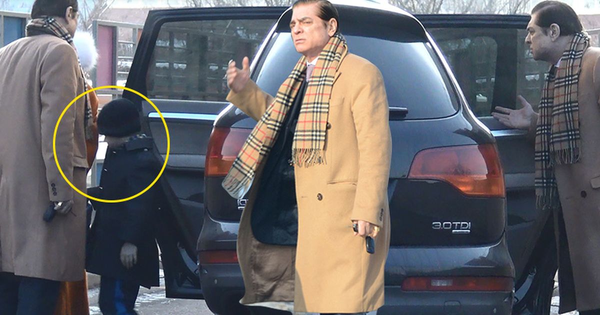 Scene uluitoare: Printul Paul si-a certat rau copilul in plina strada ...