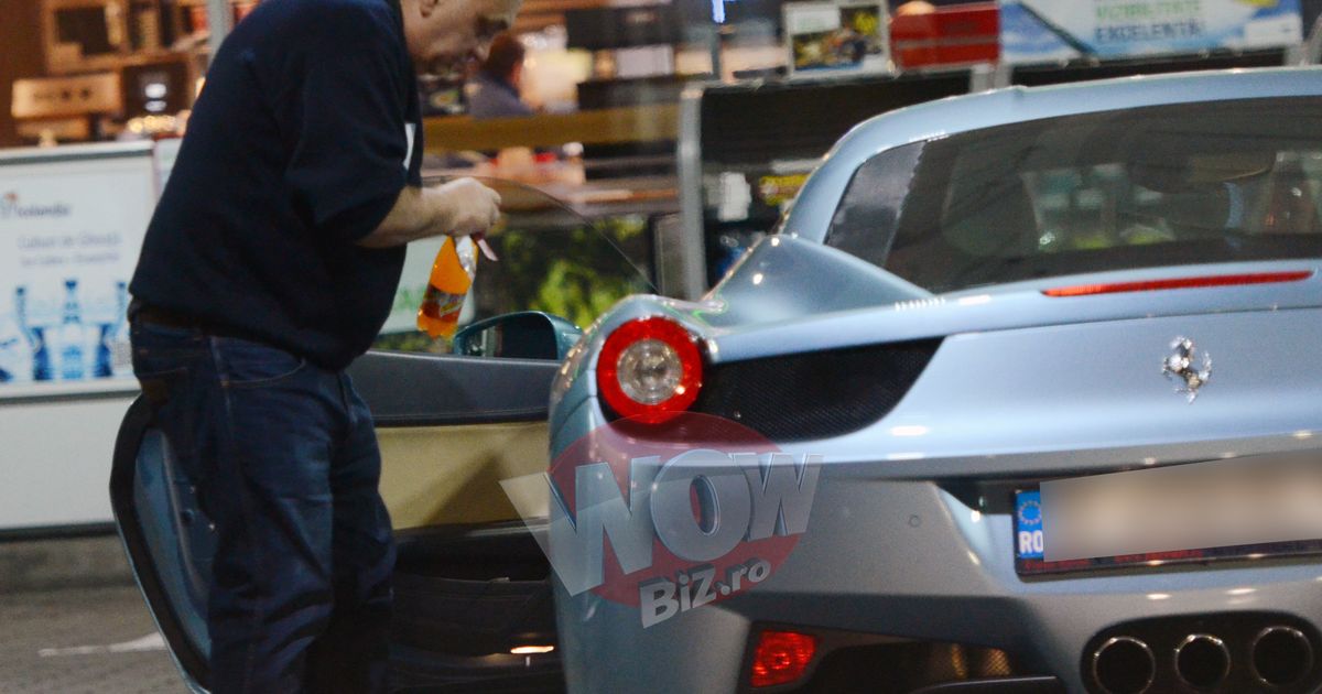 Peter Imre conduce Ferrari - WOWBiz