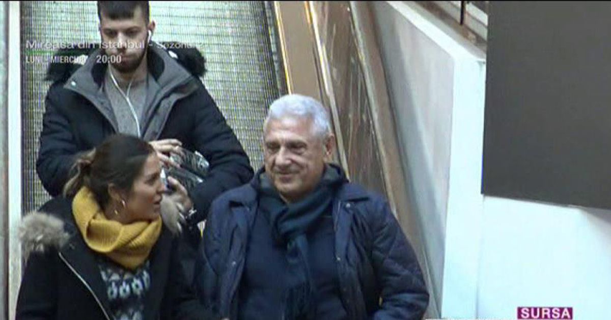 Apariţie rară! Giovani Becali, cu fiica lui la cumpărături în mall ...