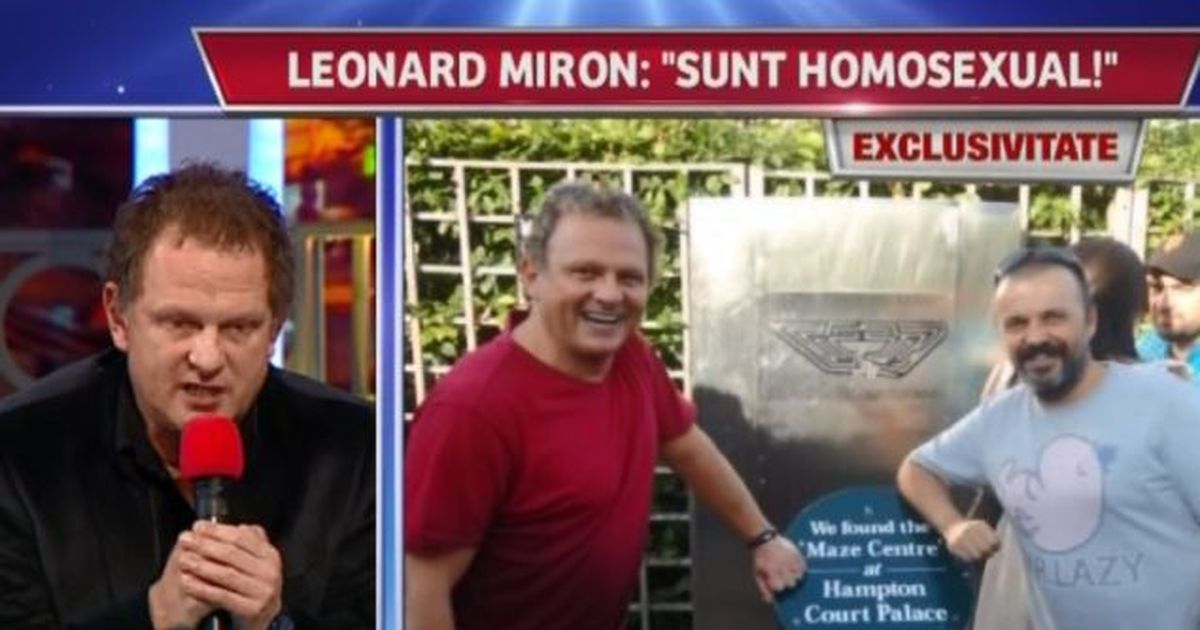 Celebrul prezentator Leonard Miron a recunoscut in premiera ca are alta ...