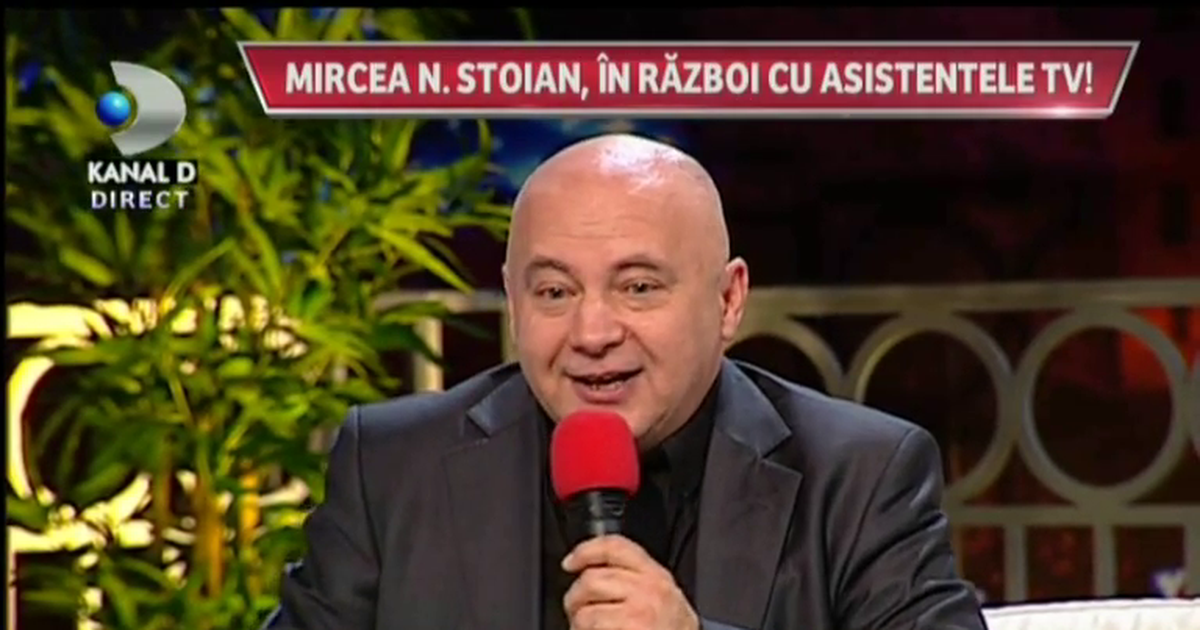 Mircea N. Stoian matura cu asistentele TV pe jos: "Vor sa aiba lumea la ...