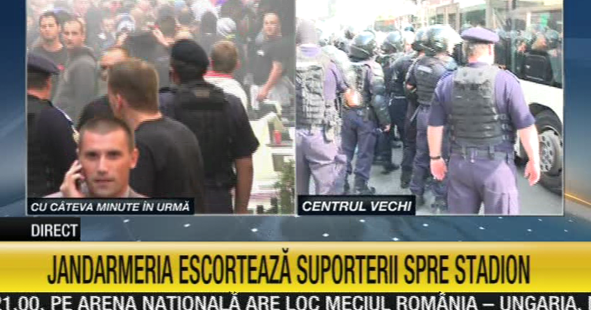 Maghiarii au navalit in Centrul Vechi! Au aprins torte si au aruncat cu ...