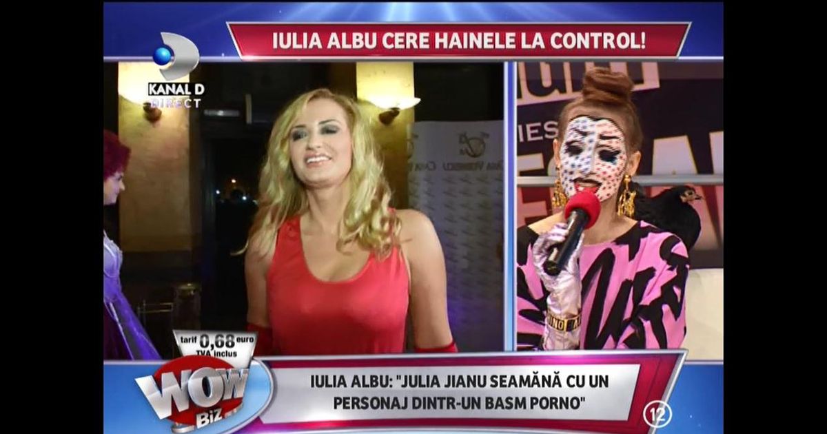 Iulia Albu a DESFIINTAT-o pe Julia Jianu: "Zici ca e Scufita Rosie din ...