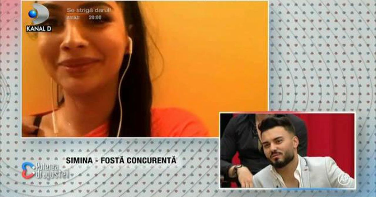 Simina a recunoscut în Gala Puterea Dragostei că îi e dor de Jador ...
