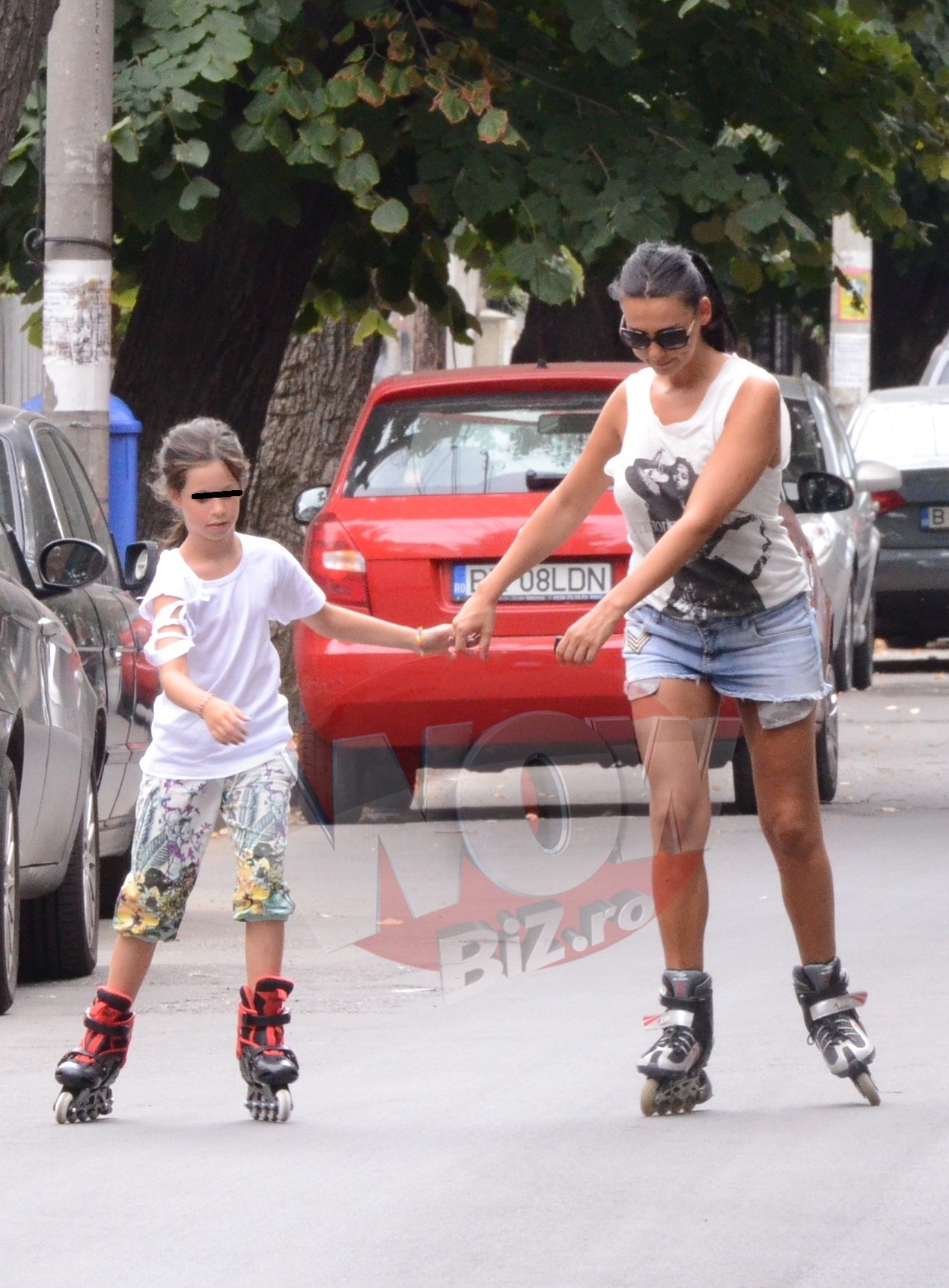 VIDEO EXCLUSIV! Lavinia Parva, iubita lui Banica jr, cu rolele prin ...