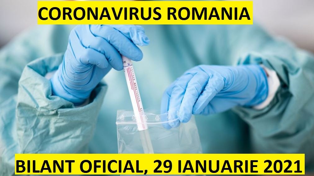 Coronavirus în România, 29 ianuarie 2021. Ce se intampla in sectiile ATI? Iata cel mai recent ...