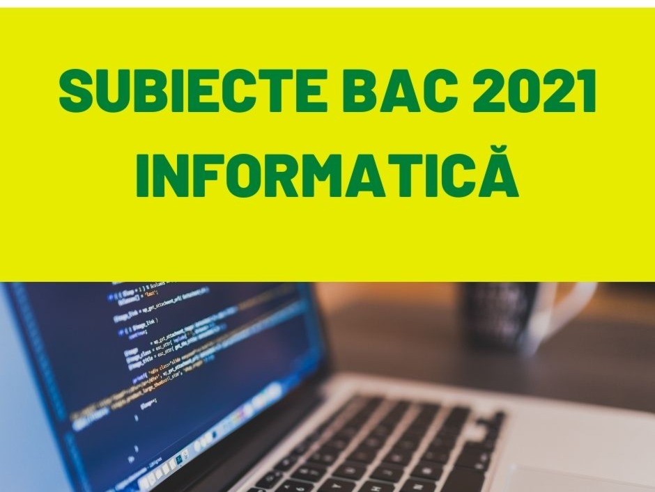 // VERIFICĂ: Barem BAC informatica toamnă 2021 //SUBIECTE BAC 2021 informatică, sesiunea de ...