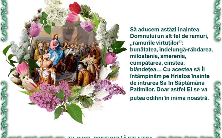 Mesaje creștine pentru Duminica Floriilor 2023: Urări și imagini cu ...