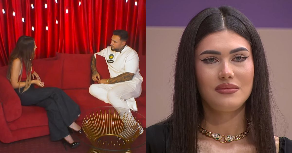 Lucia și Robert se întâlnesc în camera roșie! „Ești o fată singură ...