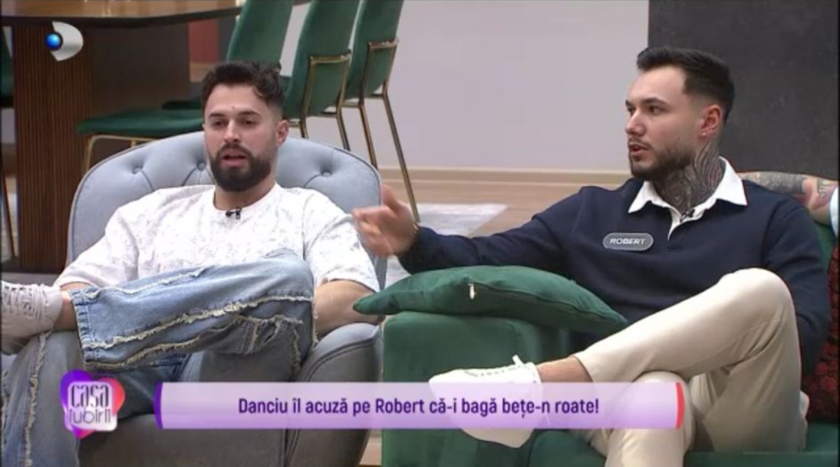 Danciu și Robert au uitat de prietenie. Ce au avut să-și reproșeze cei ...