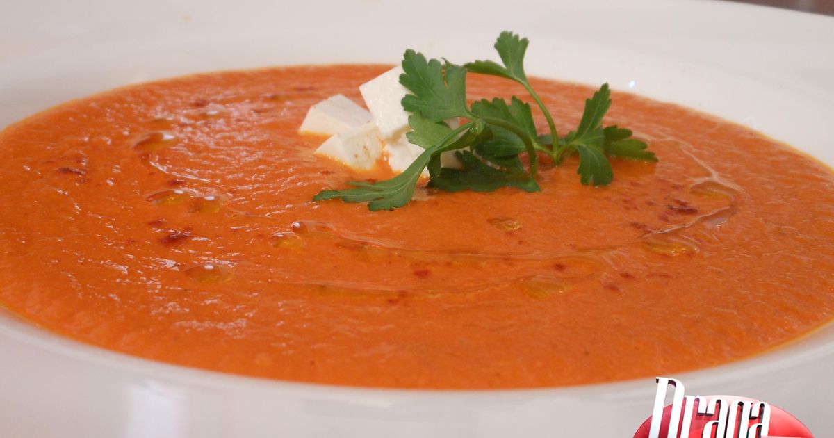 Supa crema de ardei copti - Kanal D Romania