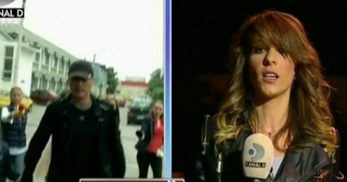 Cioaca si-a inceput ziua trist, pentru ca mai apoi sa-i pupe pe ...