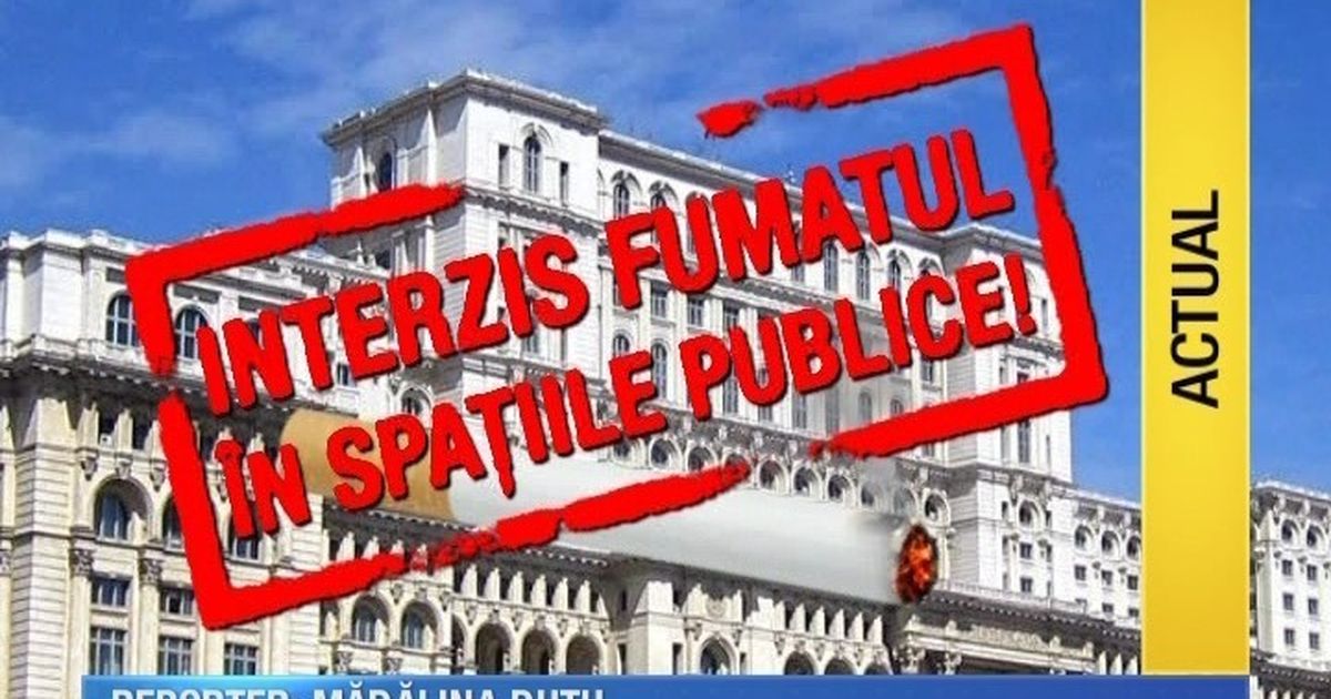 Fumatul va fi interzis in toate spatiile publice inchise! - Kanal D Romania