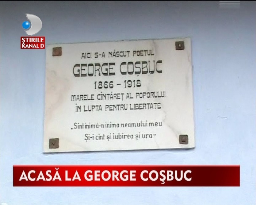 Acasa la George Cosbuc! VIDEO - Kanal D Romania