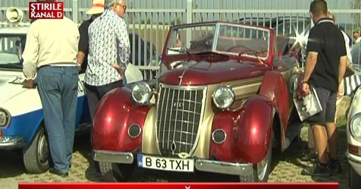 Expozitie cu masini de epoca. CEL MAI VECHI AUTOMOBIL din Europa a ...