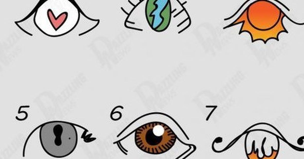 Test rapid de personalitate. Alege un ochi si vei afla ce fel de ...