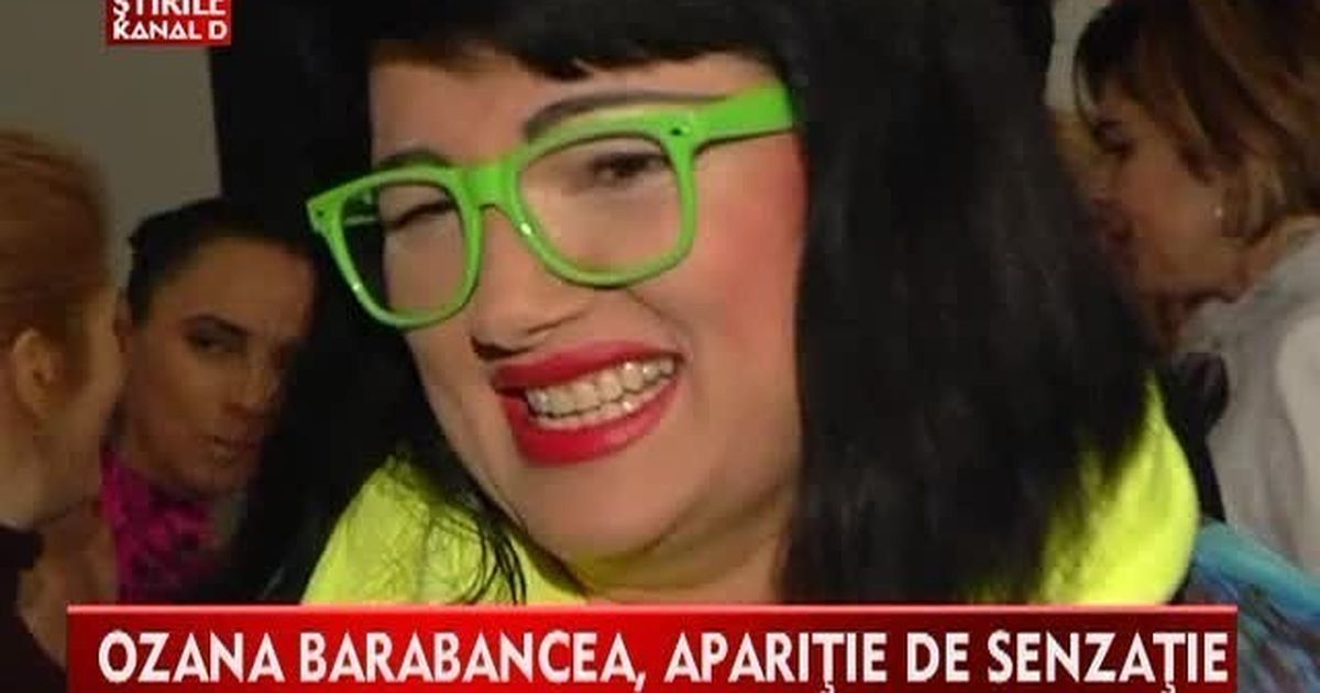 Ozana Barabancea, aparitie DE SENZATIE la un eveniment monden! Iata cum s-a imbracat si ce ...