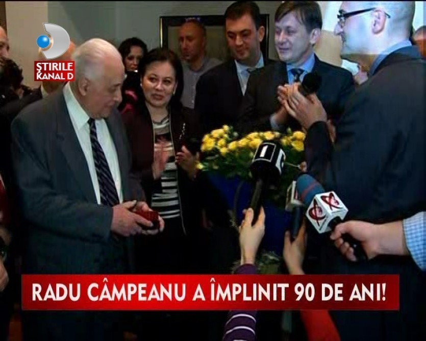 Radu Campeanu a implinit 90 de ani VIDEO - Kanal D Romania