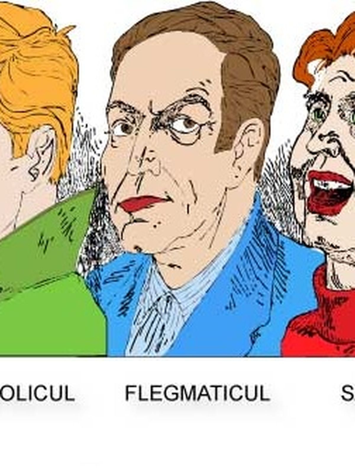 Temperamentul, caracterul si cele 4 tipuri de personalitate: sangvinic ...