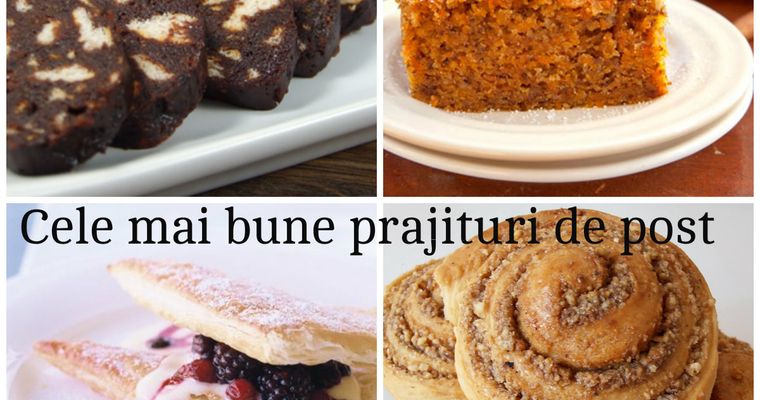 Cele mai bune prăjituri de post. Tot 5 deserturi irezistibile - Kanal D ...