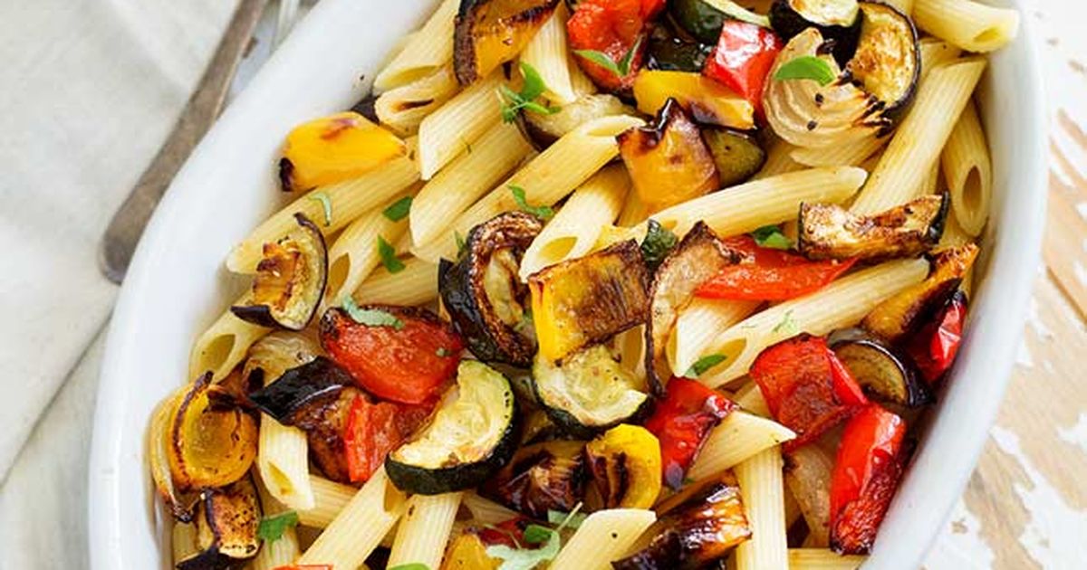 Reteta de post - Paste cu legume la cuptor - Kanal D Romania