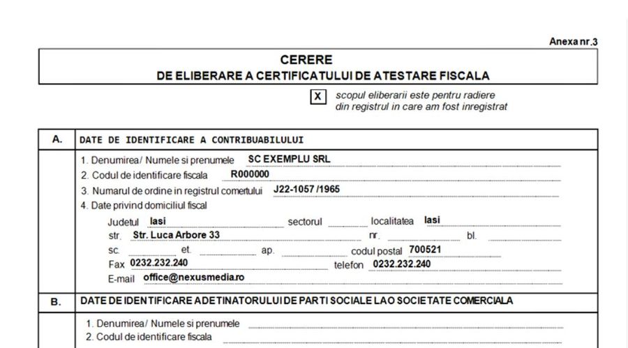 Metoda cea mai simplă prin care se obține certificatul fiscal auto ...