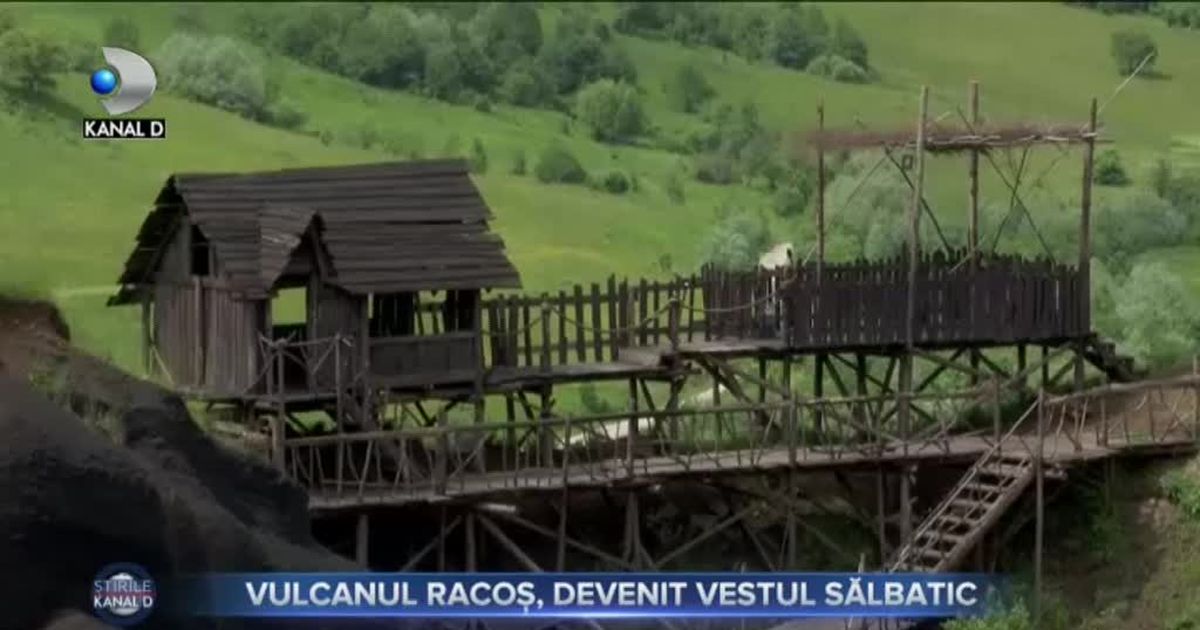Vulcanul Racoș, devenit Vestul Sălbatic - Stirile Kanal D