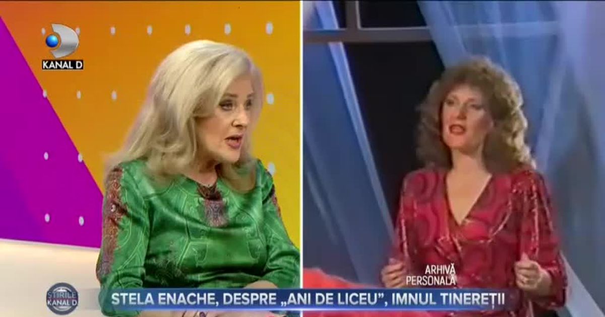 VIDEO - Stela Enache are 50 de ani de carieră și arată ca în anii de ...
