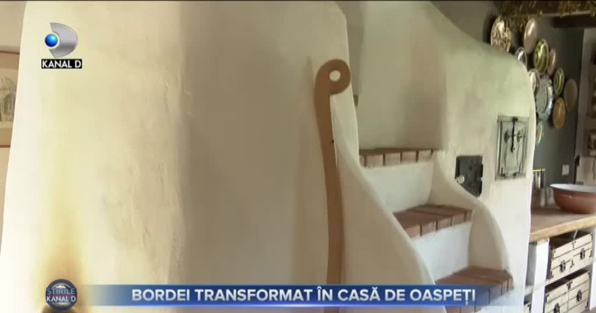 Bordei transformat în casă de oaspeți - Stirile Kanal D