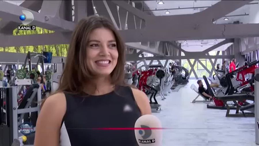 Miruna Lazea, artista care iubeste sportul - Stirile Kanal D