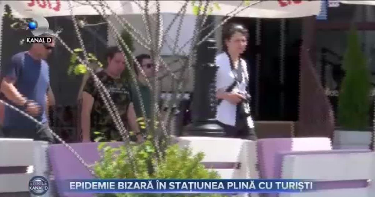 Epidemie bizară în stațiunea plină cu turiști - Stirile Kanal D