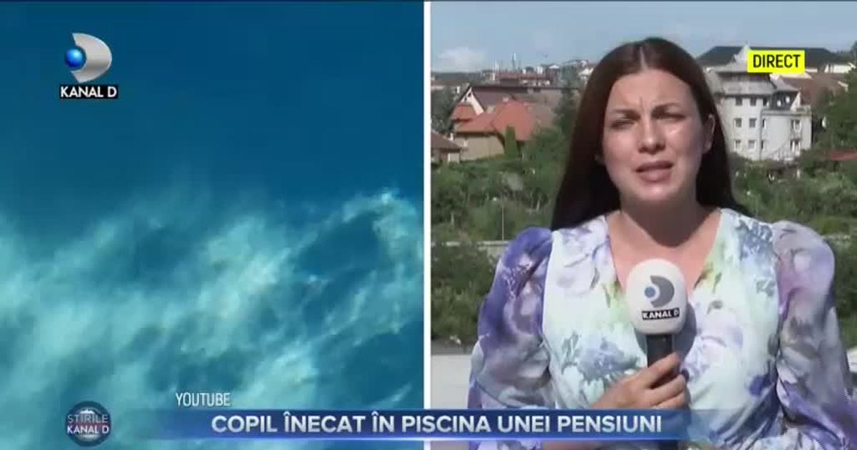 Copil inecat in piscina unei pensiuni - Stirile Kanal D