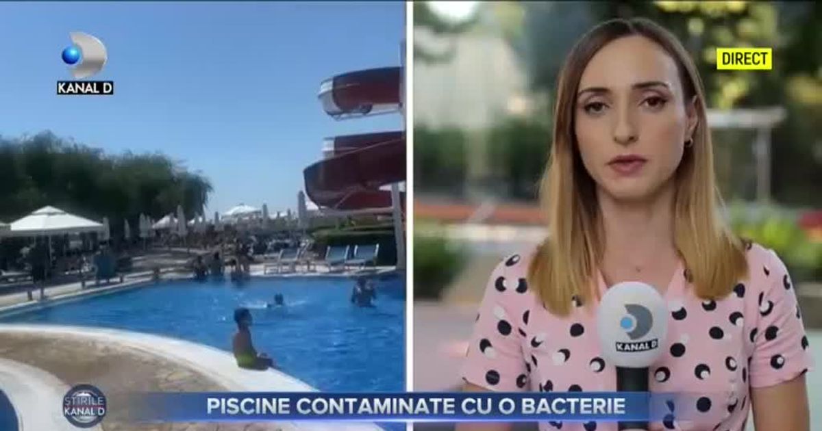 Piscine contaminate cu o bacterie - Stirile Kanal D