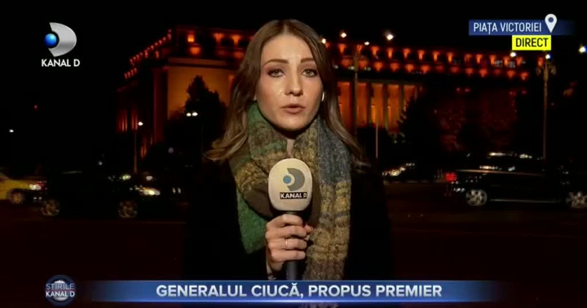 Generalul Ciuca, propus premier - Stirile Kanal D