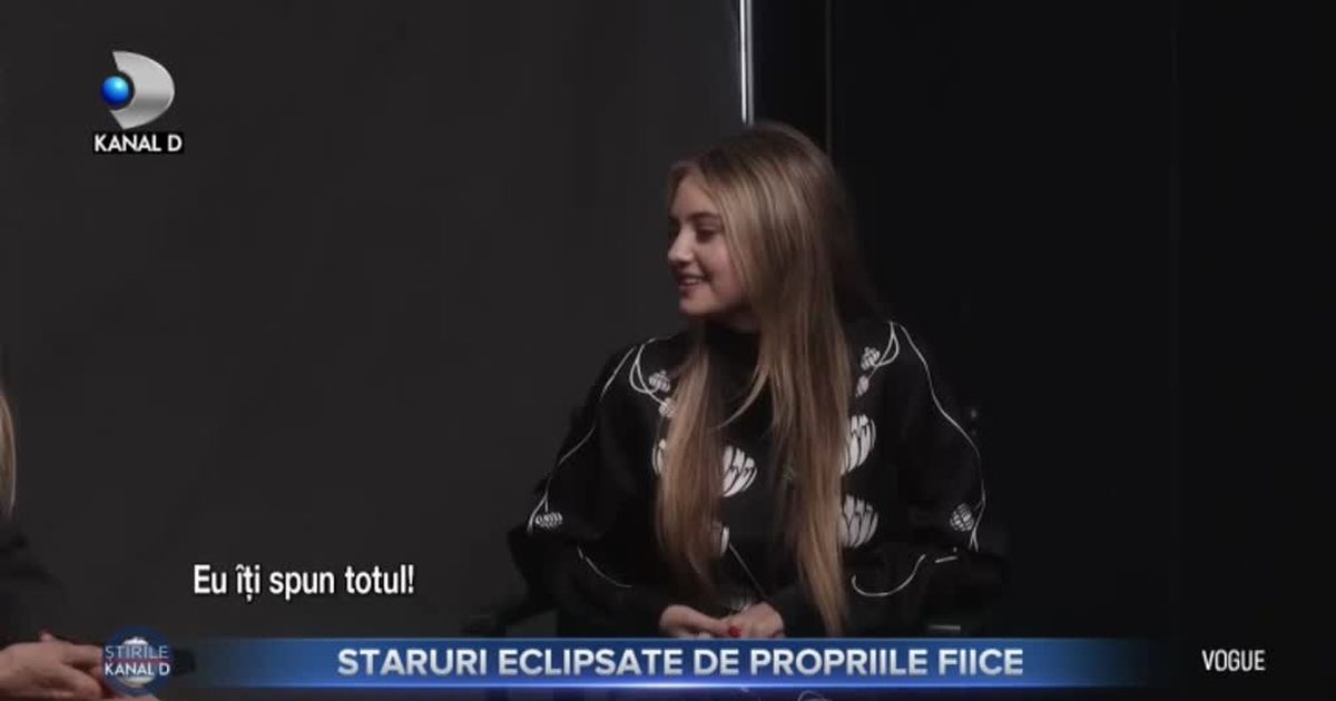 Staruri eclipsate de propriile fiice - Stirile Kanal D