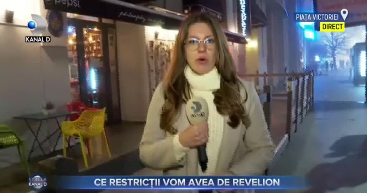 Ce restrictii vom avea de Revelion - Stirile Kanal D