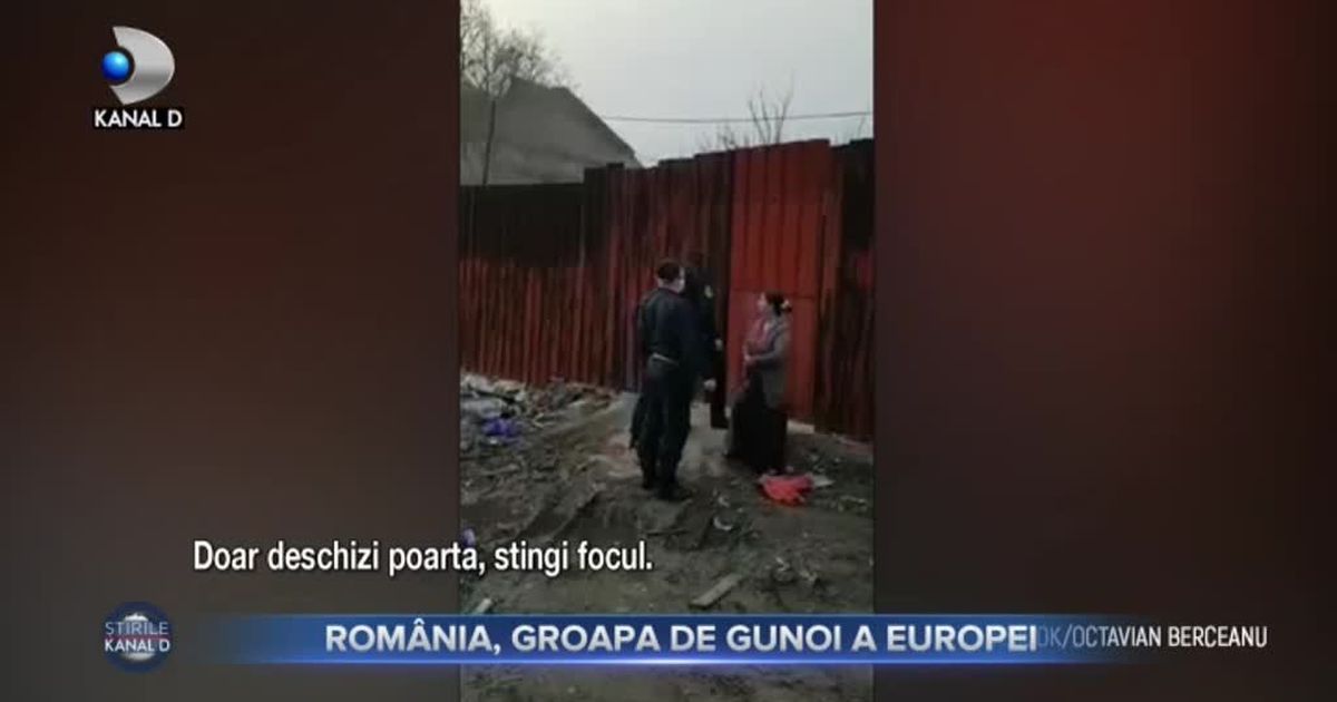 România, groapa de gunoi a Europei - Stirile Kanal D