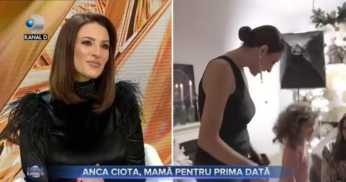 Anca Ciota, mamă pentru prima dată - Stirile Kanal D
