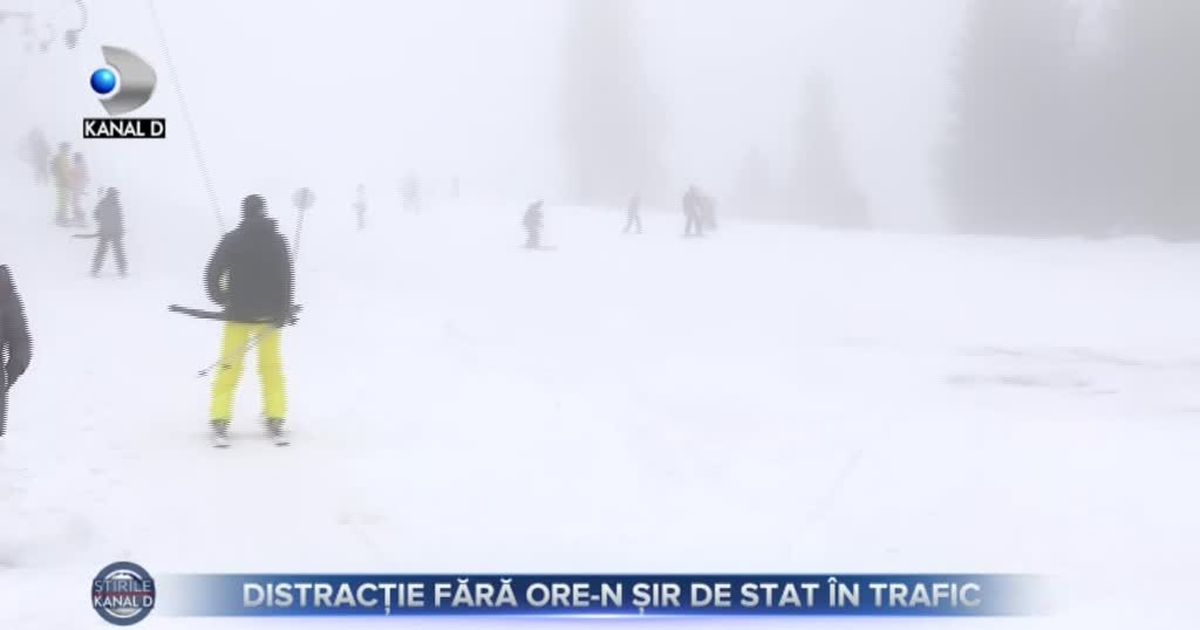 Distracție fără ore-n șir de stat în trafic - Stirile Kanal D