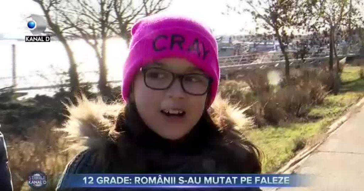 12 grade- românii s-au mutat pe faleze - Stirile Kanal D