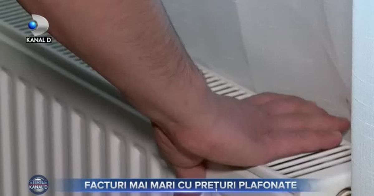 Facturi mai mari cu prețuri plafonate - Stirile Kanal D