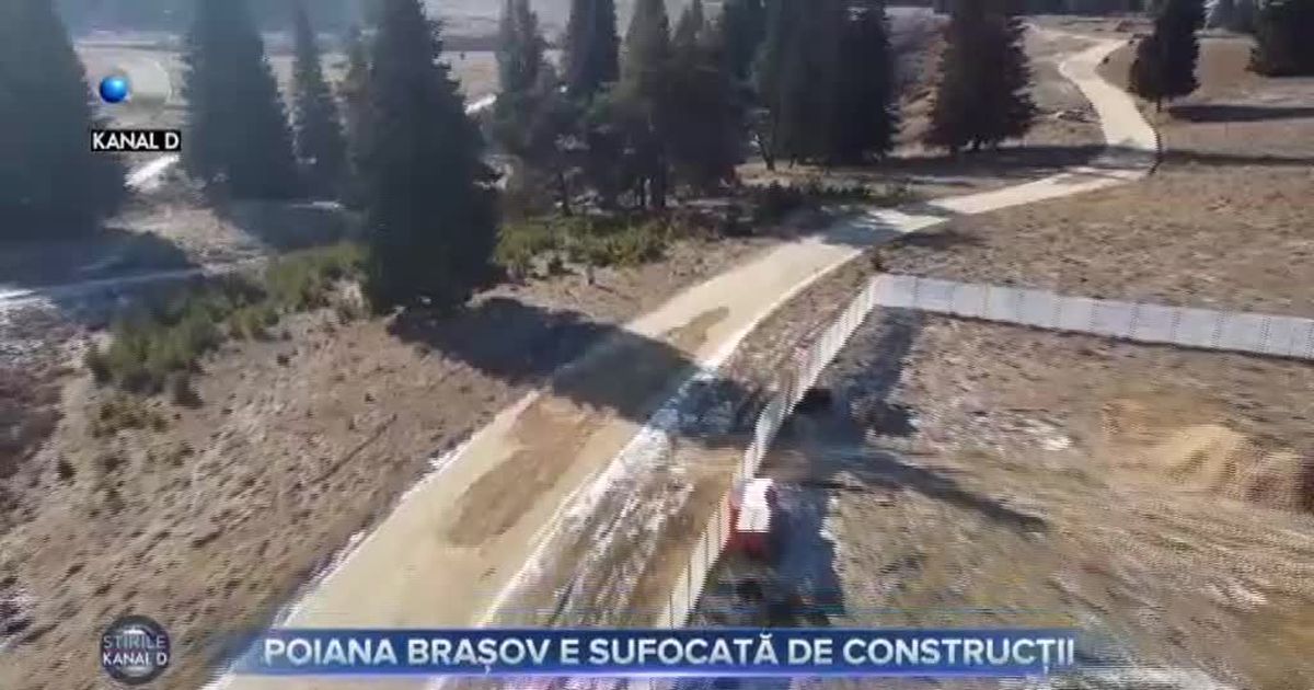 Poiana Brasov e sufocata de constructii - Stirile Kanal D