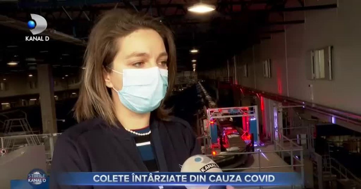 Colete întârziate din cauza COVID - Stirile Kanal D