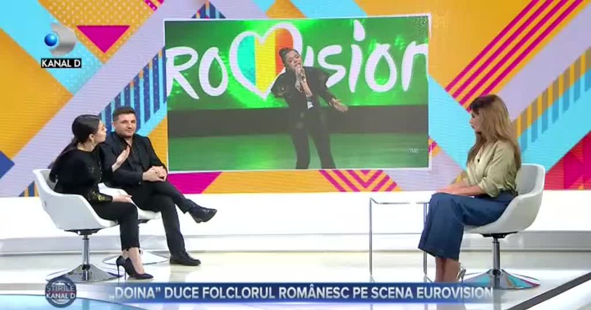 „Doina” Duce folclorul românesc pe scena Eurovision - Stirile Kanal D