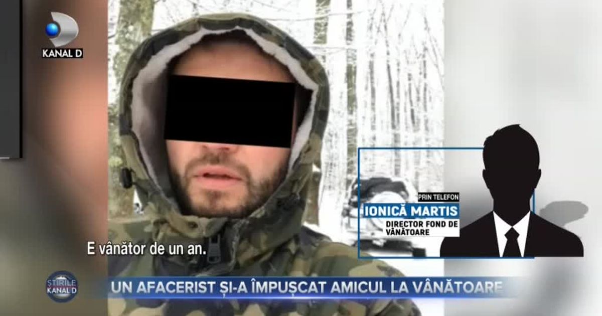Un afacerist și-a împușcat amicul la vânătoare - Stirile Kanal D