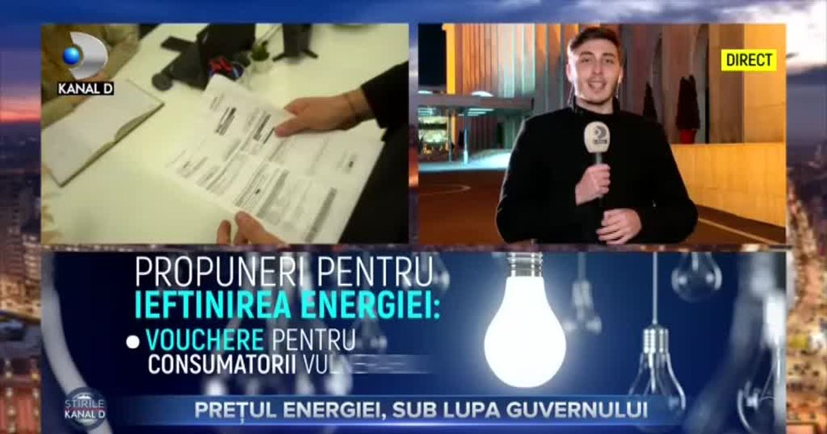 Prețul energiei, sub lupa Guvernului - Stirile Kanal D