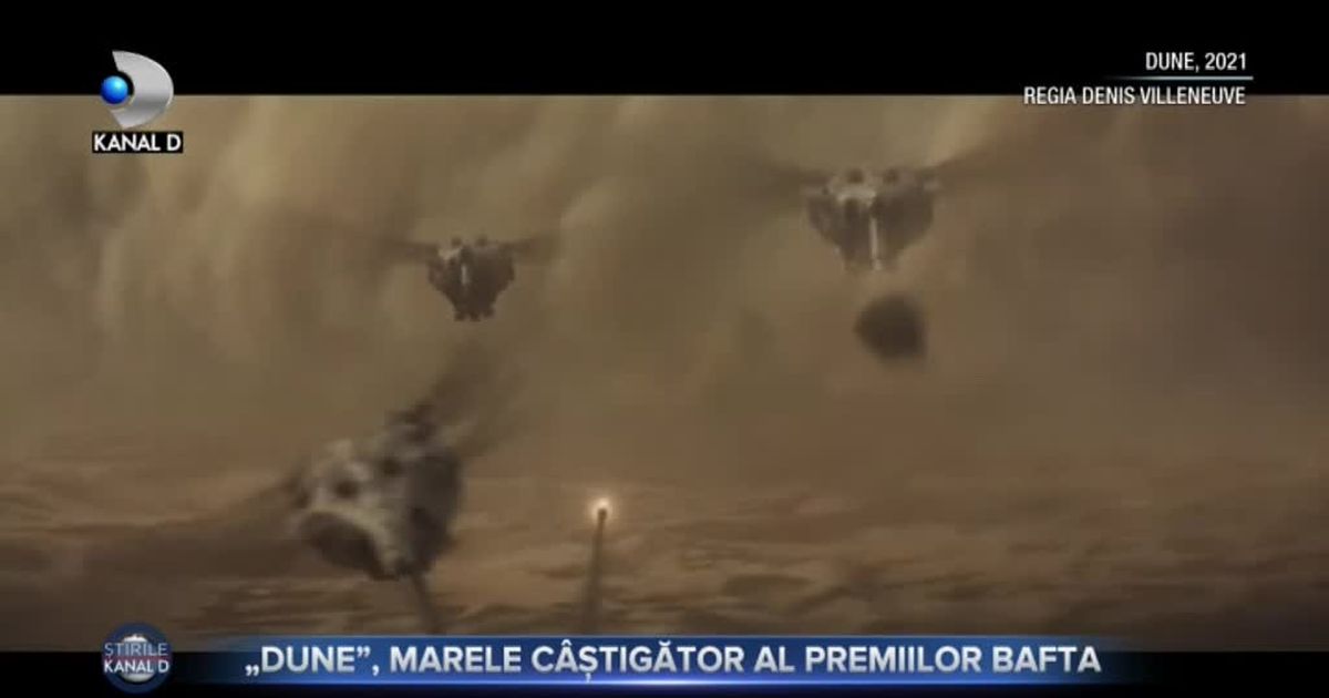 ”Dune”, marele câștigător al premiilor BAFTA - Stirile Kanal D